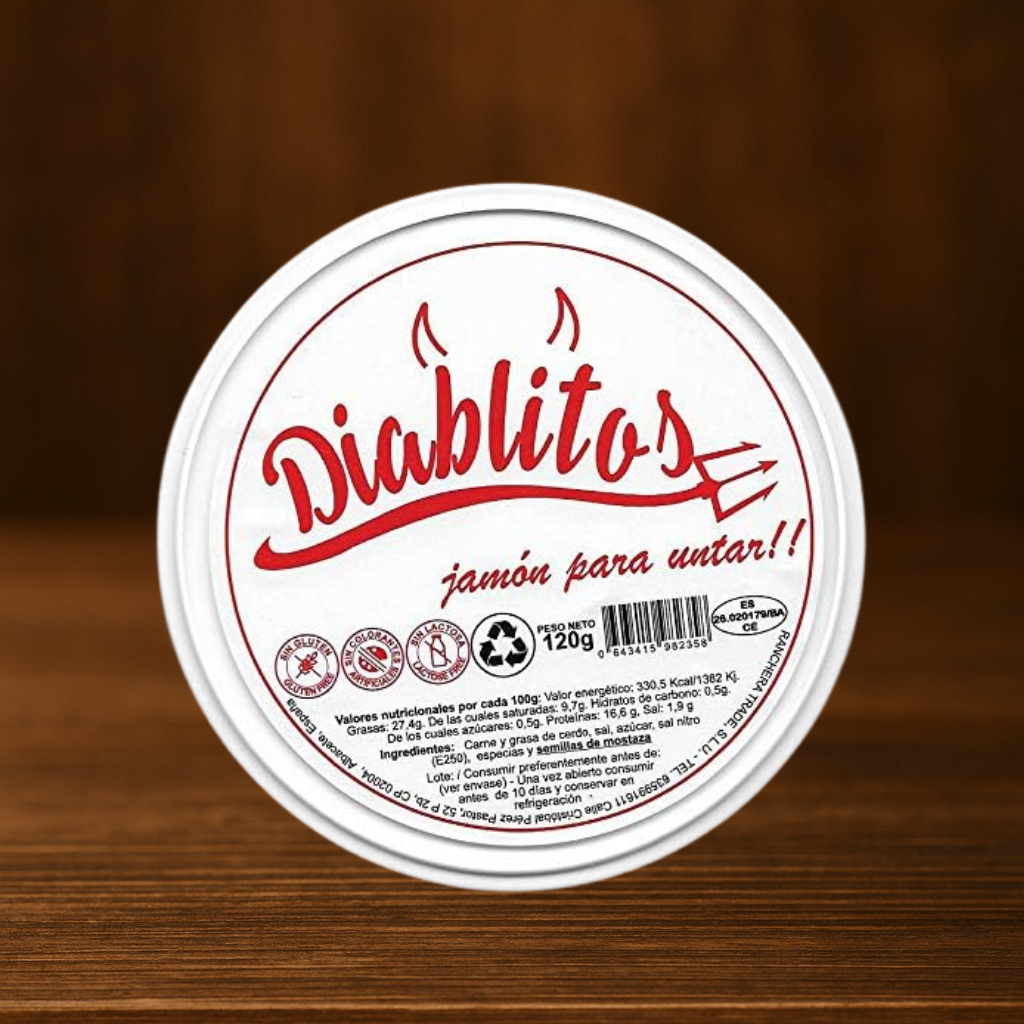 Diablitos - ham paste (120 gr.) - Tropim market – Tropimarkt
